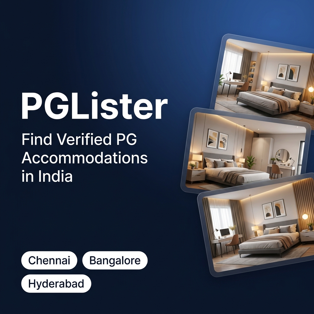 PGLister — Find Premium PG & Co-Living Spaces in India